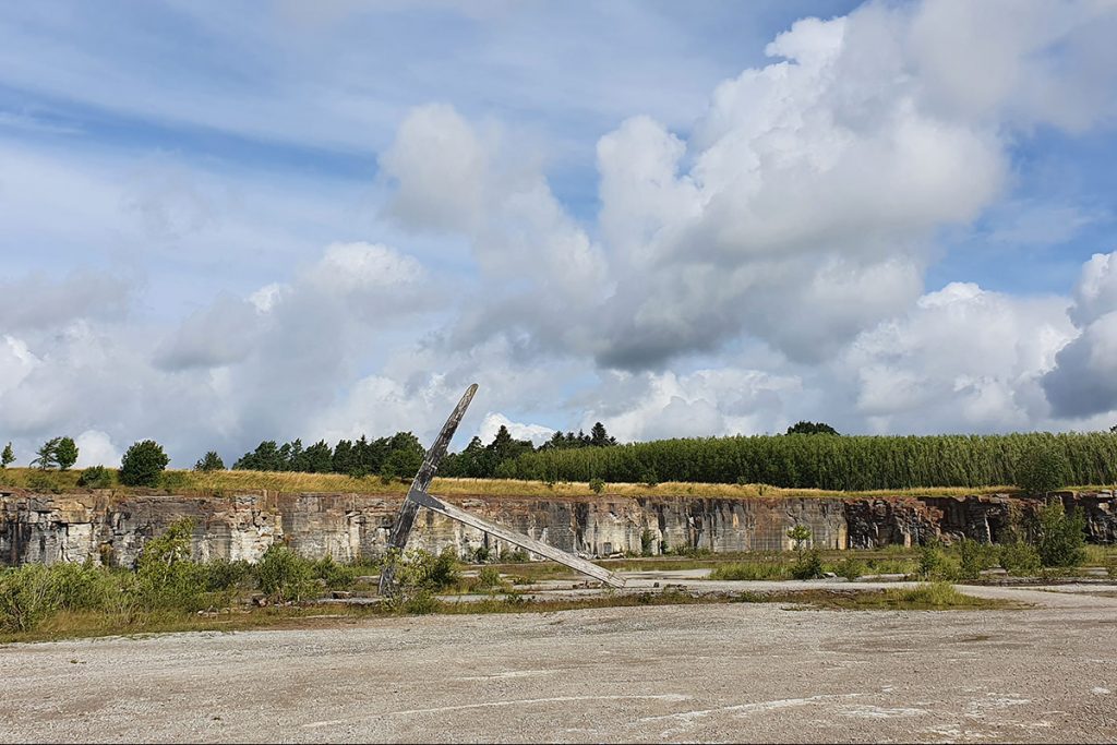 Tom­tens kalkbrott | Platåbergens Geopark
